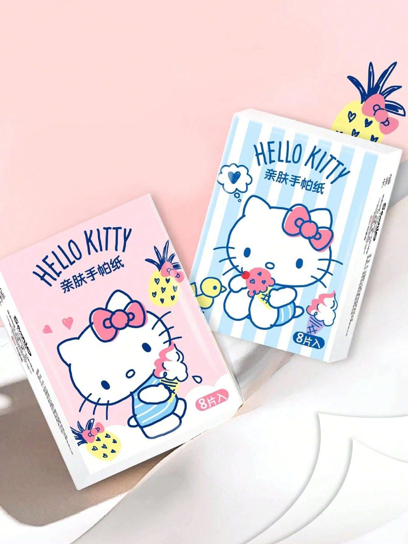 Fazzoletto di carta originale Sanrio Kuromi Hello Kitty personaggio dei ...