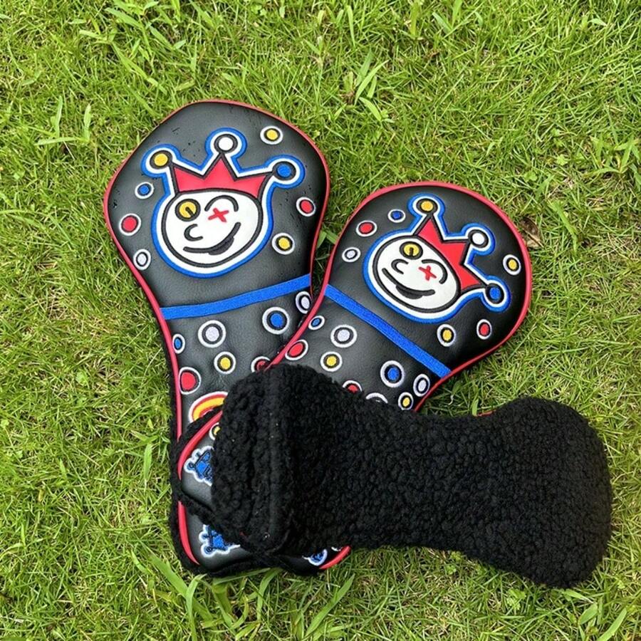 Joker Embroidery Golf Club Putter Cover Golf Club Head Covers For ...