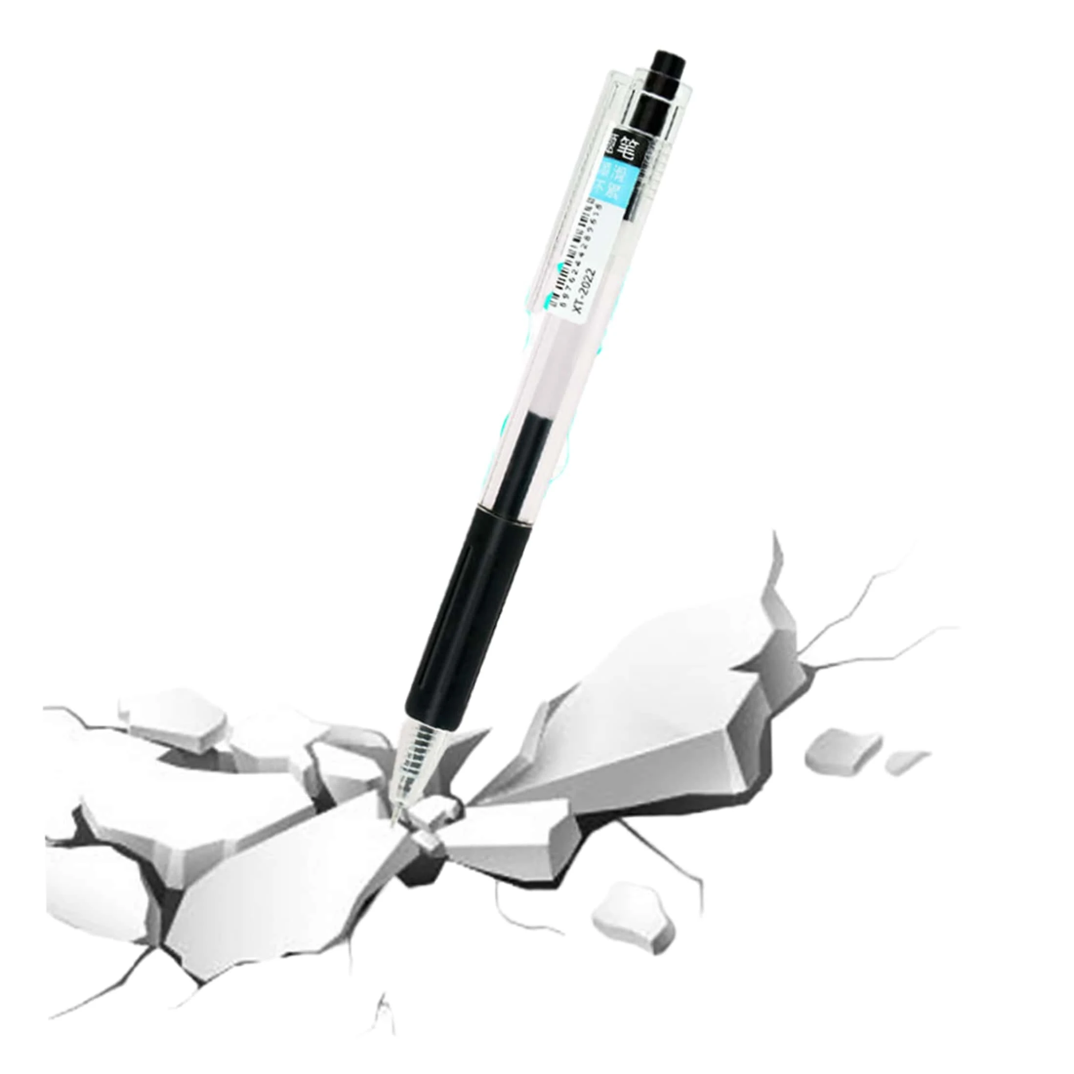 ST Jumping Pen Brush Type Exercise Pen, Press Type Neutral Pen For ...