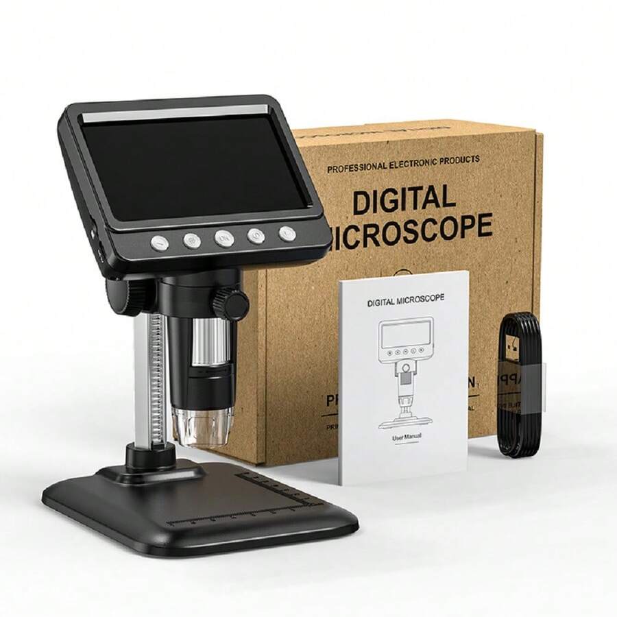 1000X HD Digital Microscope 1000X Real Shot Rendering Computer ...