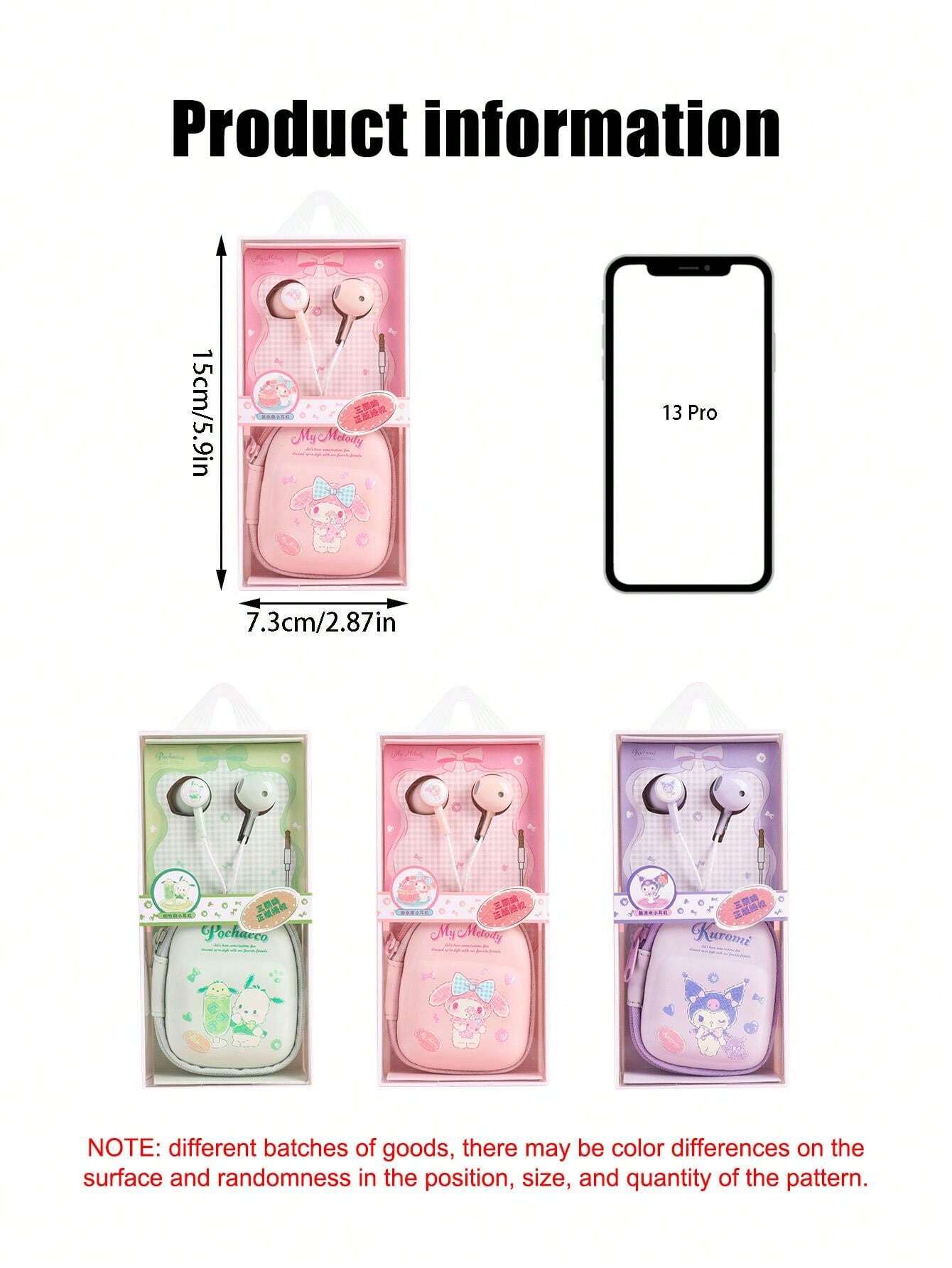 1Set Genuine Sanrio Hello Kitty Sports Bluetooth Earphones Kawaii ...