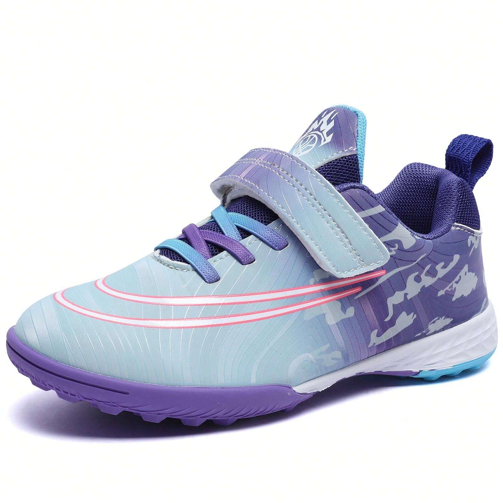 Zapatos de fútbol con cierre de gancho y bucle para niñas en escuela ...