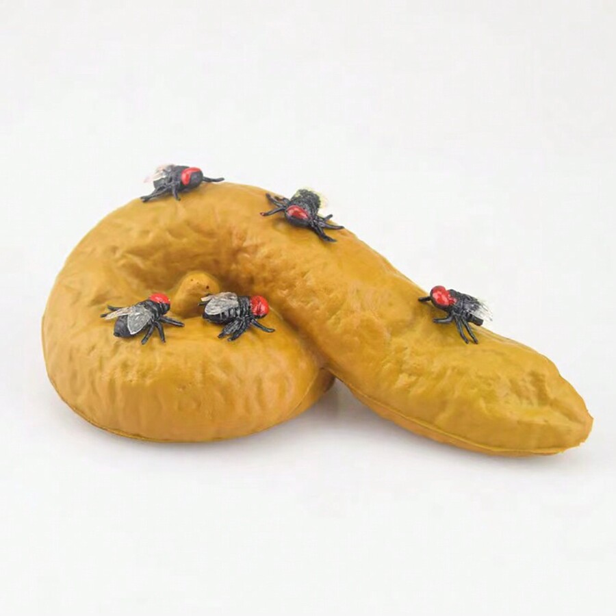1pc-10pcs Stress Relief Poop Squeeze Toy, Realistic Insect Droppings ...
