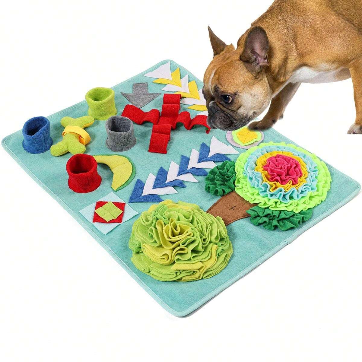 Pet Dog Sniffing Toy Fruit Orchard Festival: Dog Fun Apple Tree ...