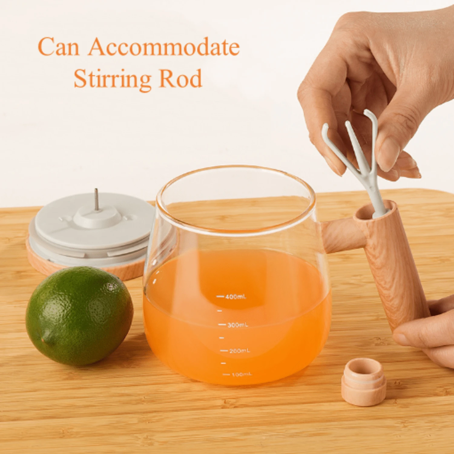 Fully Automatic Mixing Cup High-Value Glass Electric Mug Instant Coffee ...