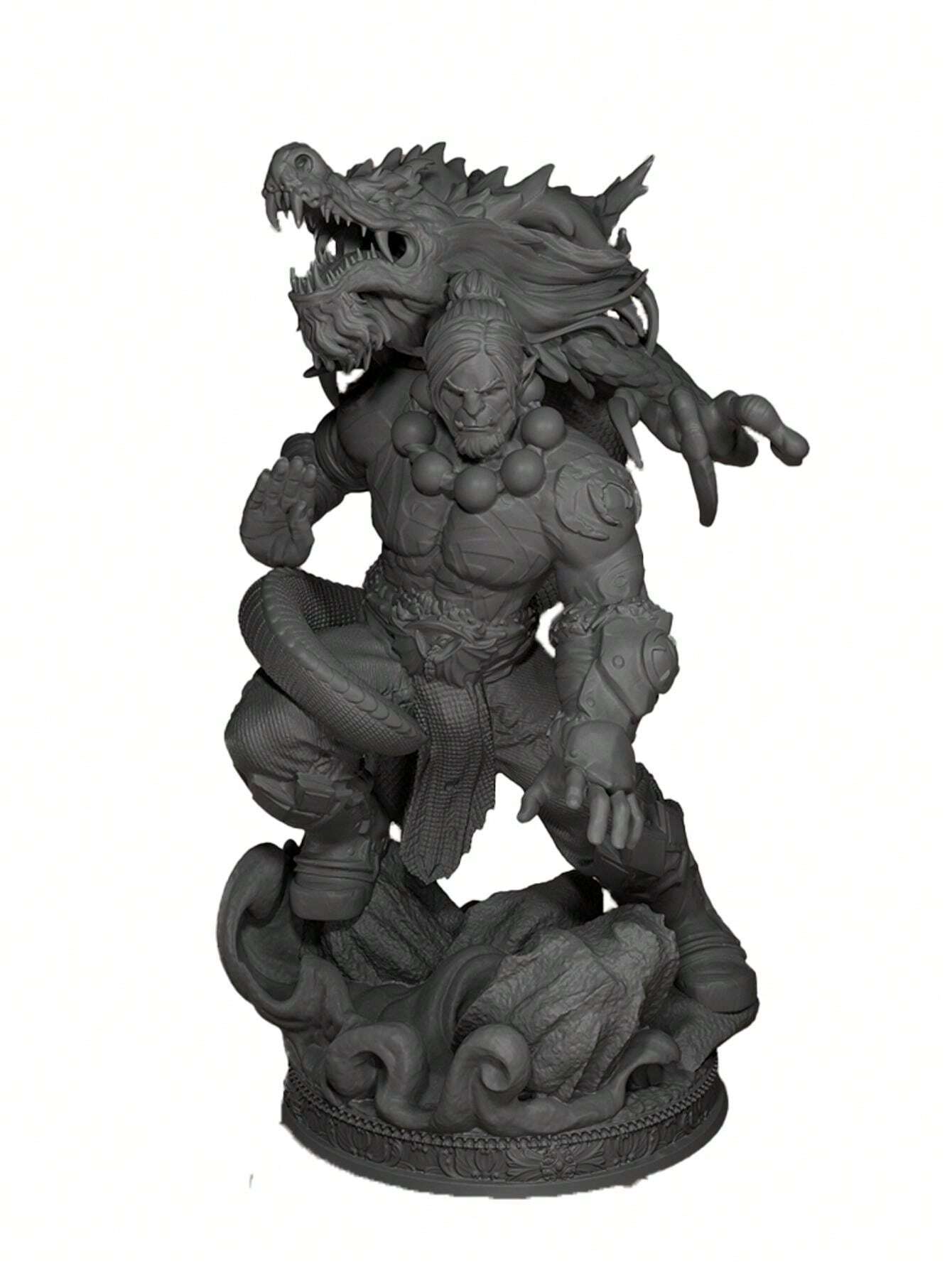 Bjorn/Noranor/Goliath Barbarian - Agga/Dragon Spirit Orc Monk - Draak ...
