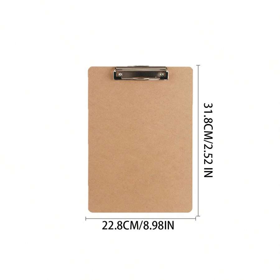 Simplified Personal Paper Writing Board With Thick Wooden Writing Pad ...