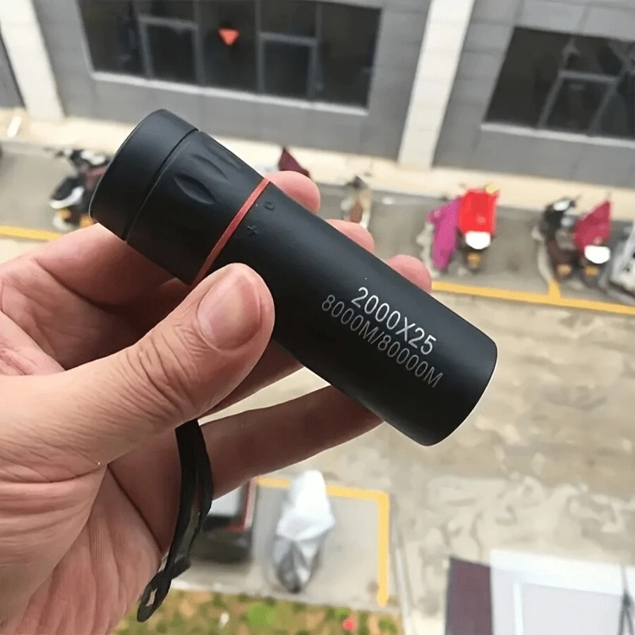 2000x25 Mini Monocular Telescope With FMC Multilayer Wideband Coated ...