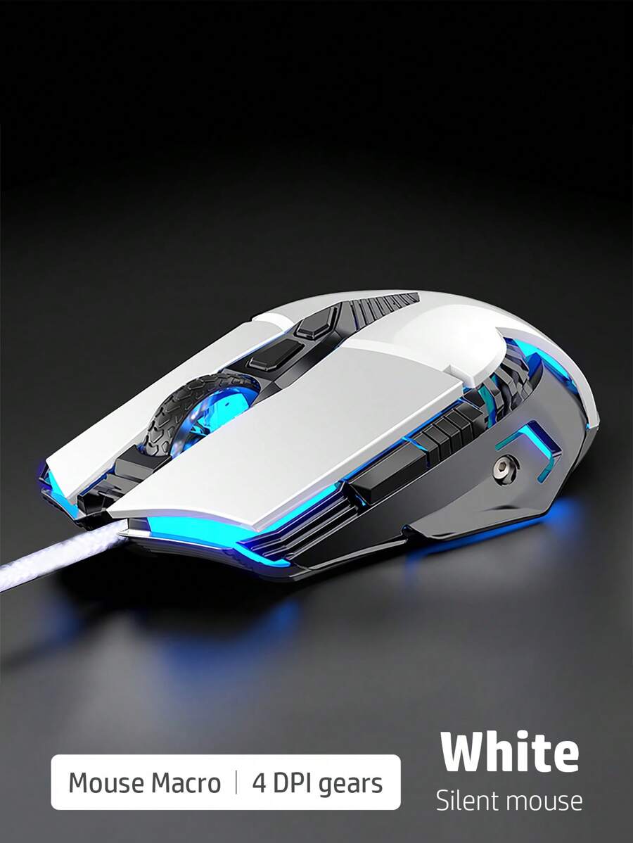 HP Luminous Wired Mouse, Computer Mouse,Wired Mouse For Desktop ...