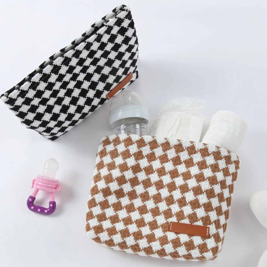 Baby Diaper Organizer Bag, Portable Diaper Pouch For Storing Diapers ...
