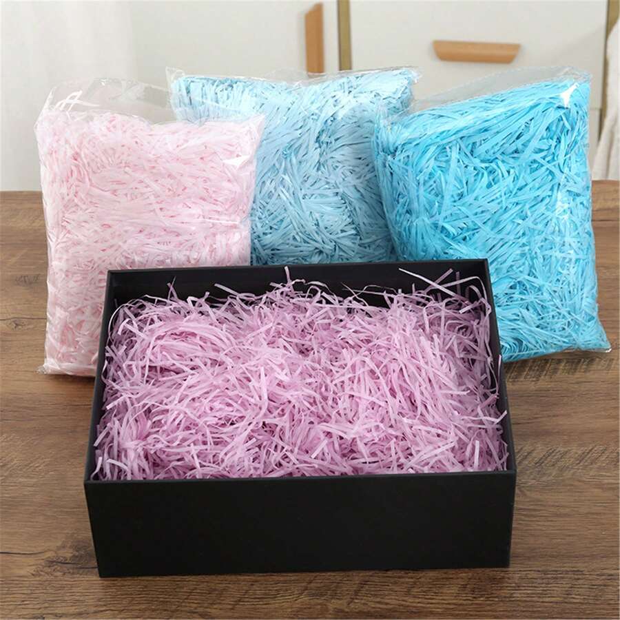 10pcs Colorful Raffia Paper, Raffia Grass, Party Gift Box Candy ...