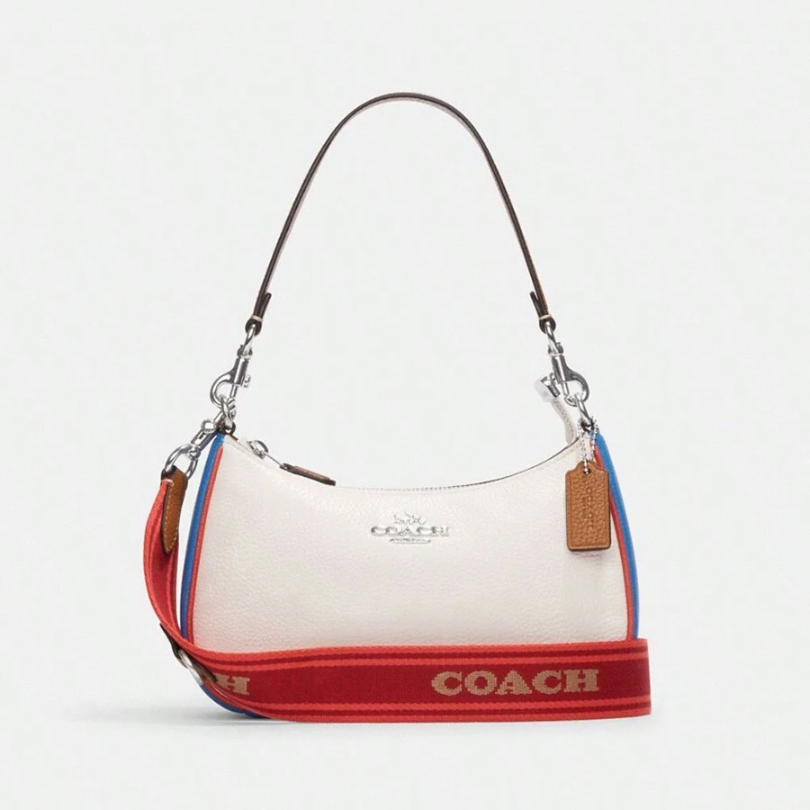 Coach Teri Shoulder Bag In Colorblock Style Women Crossbody Bag Refine ...