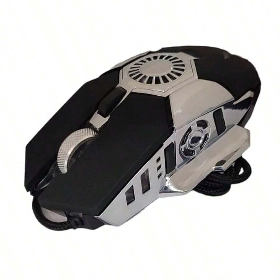VENTDEPOT MXGAW-001 Gaming Mouse, 7D Type, Wired, Black, 7 Buttons ...