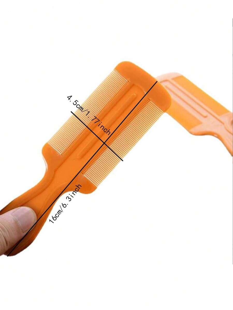 Lice & Flea Removal Comb With Dense Teeth For Adult, Removes Dandruff ...