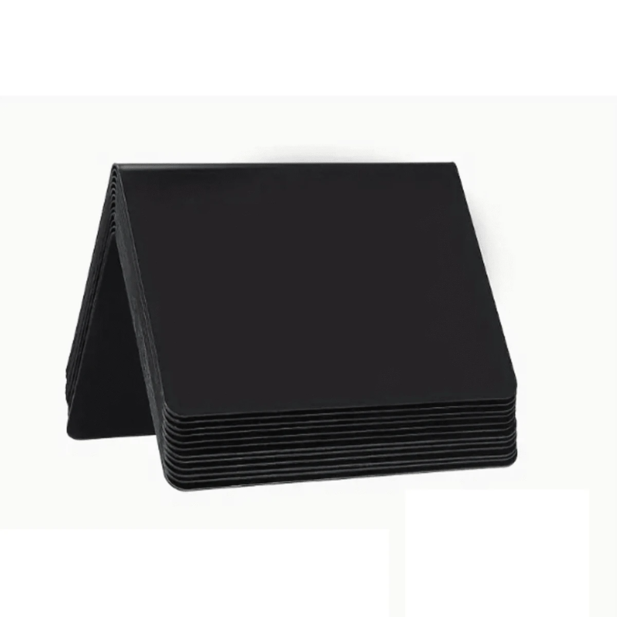 12 L-V-Shaped Mini Chalkboard Signs Acrylic Chalkboard Buffet Labels ...