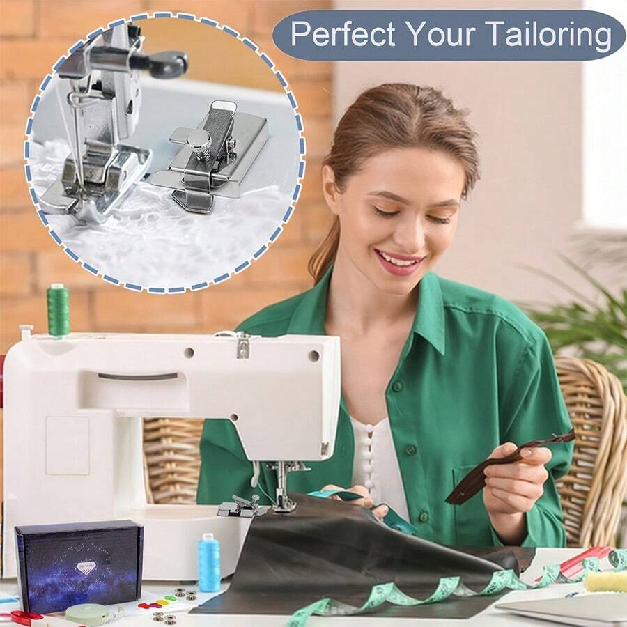 1pc Upgraded Stainless Steel Magnetic Sewing Guide For Sewing Machines ...