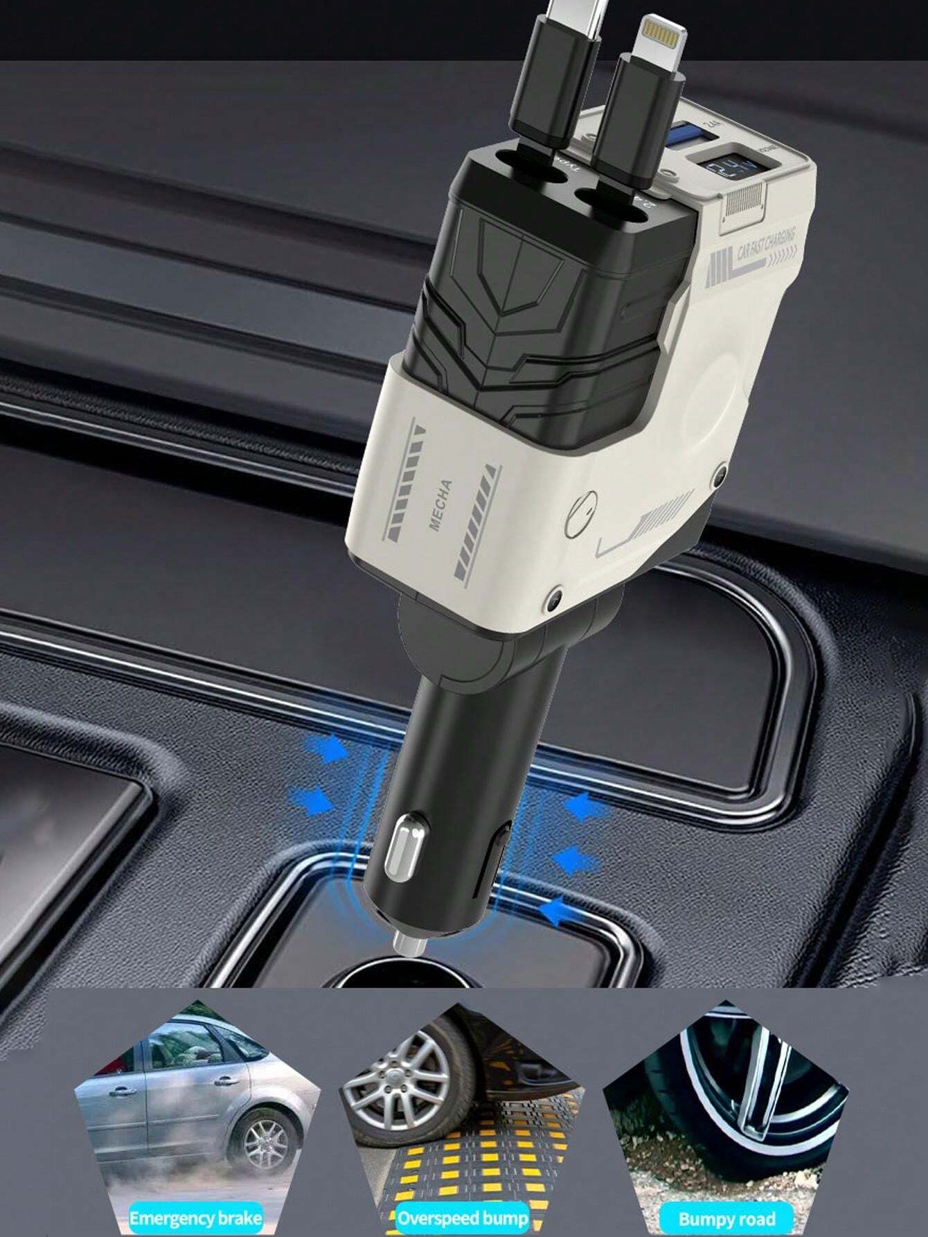 1 ชิ้น 67 วัตต์ GaN Mech Charger, Multi - Port พับ Fast Wall Charger ...