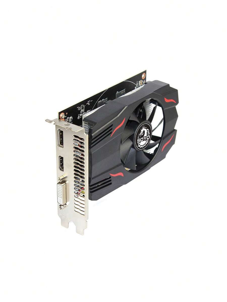 SOYO Graphics Card AMD GPU Radeon RX 550 4G GDDR5 128Bit 14nm Computer ...