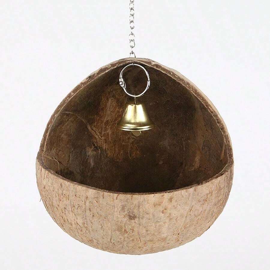 Natural Coconut Shell Bird Nest Parrot Nest Parrot Breeding Box Bird ...