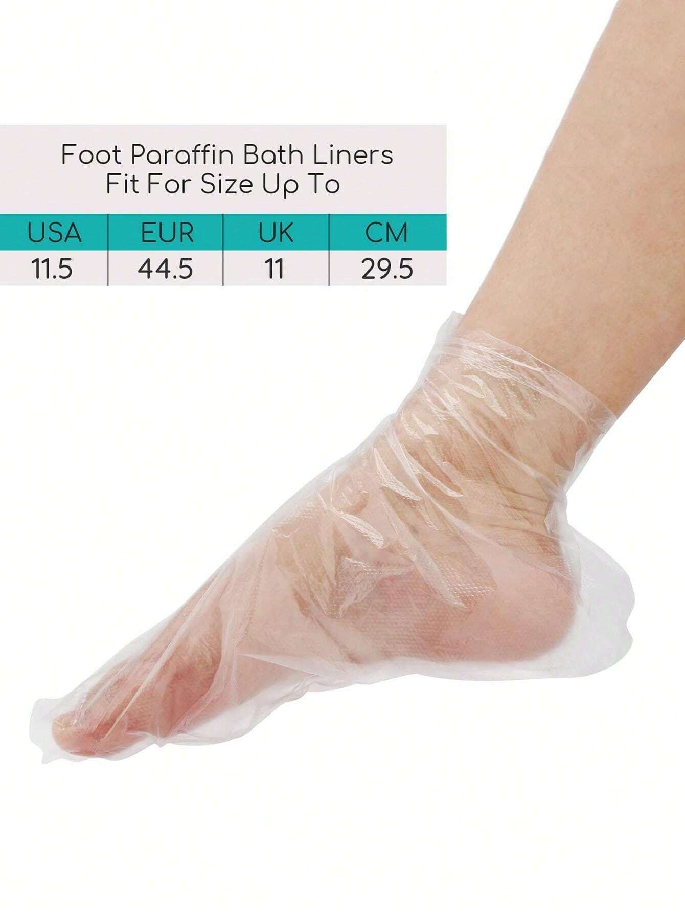 100pc Foot Cover Disposable Socks - Foot Moisturizing Socks Pedicure ...