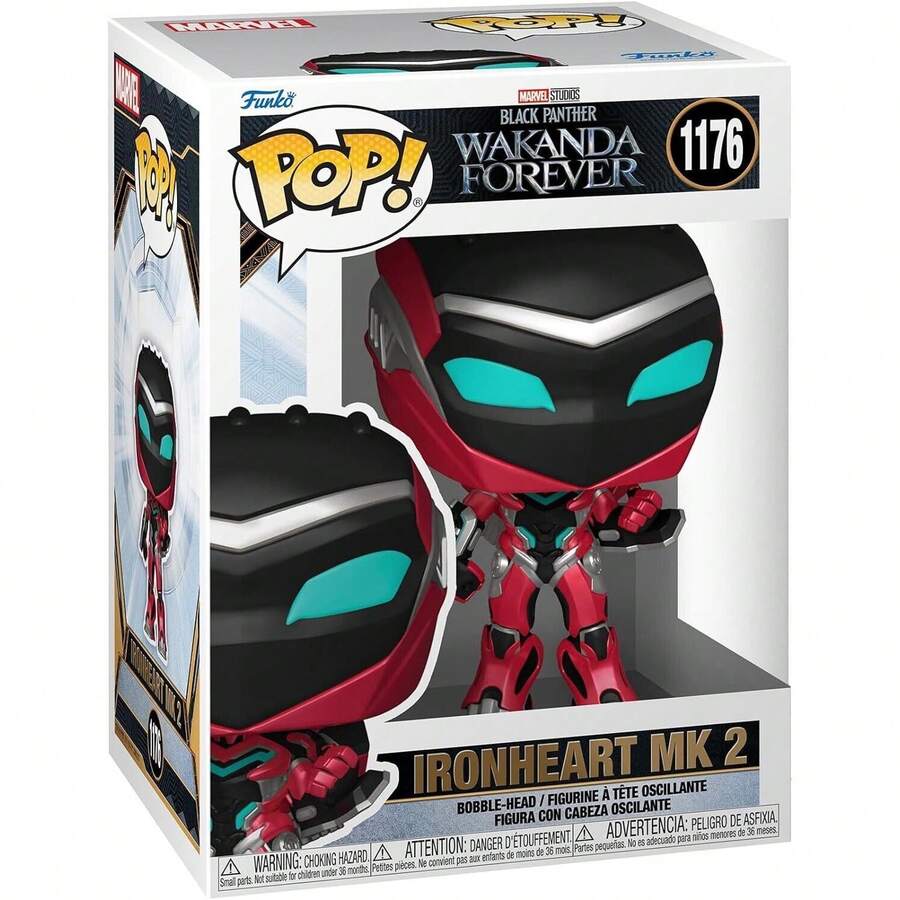 Funko FUNKO POP! MARVEL: Marvel: Black Panther - Wakanda Forever ...