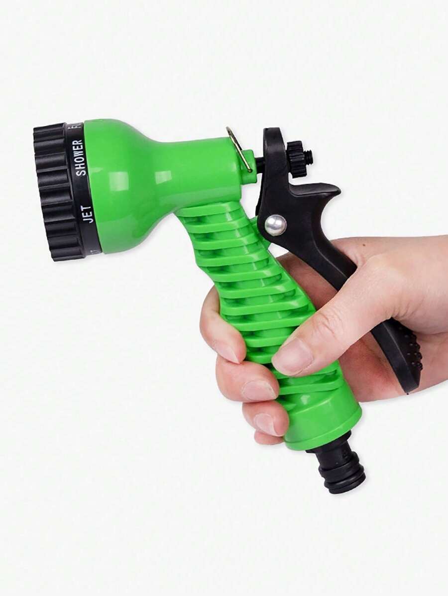 مسدس ماء حديقة أخضر بوابة مرنة عالية الضغط للرش لغسل السيارات، مستخدم ...