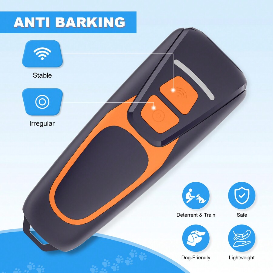 Dog Bark Deterrent Devices, Rechargeable Ultrasonic Anti Barking Device ...