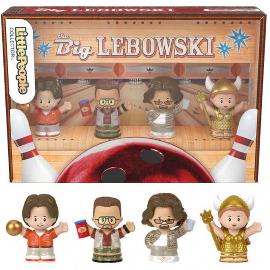 Fisher Price - Little People Collector: The Big Lebowski 4-Pack ...
