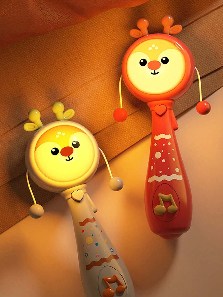 1set Baby Toy,Baby Music Rattles Toy 18M+, Baby Plush Drum Toy,Baby ...