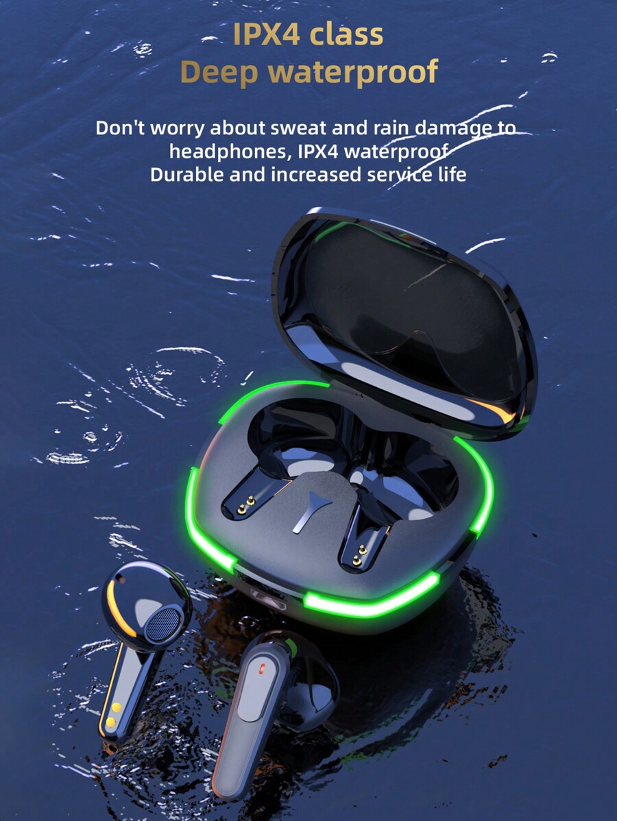 True Wireless TWS In-Ear Noise Canceling Gaming Gaming Wireless Headset ...