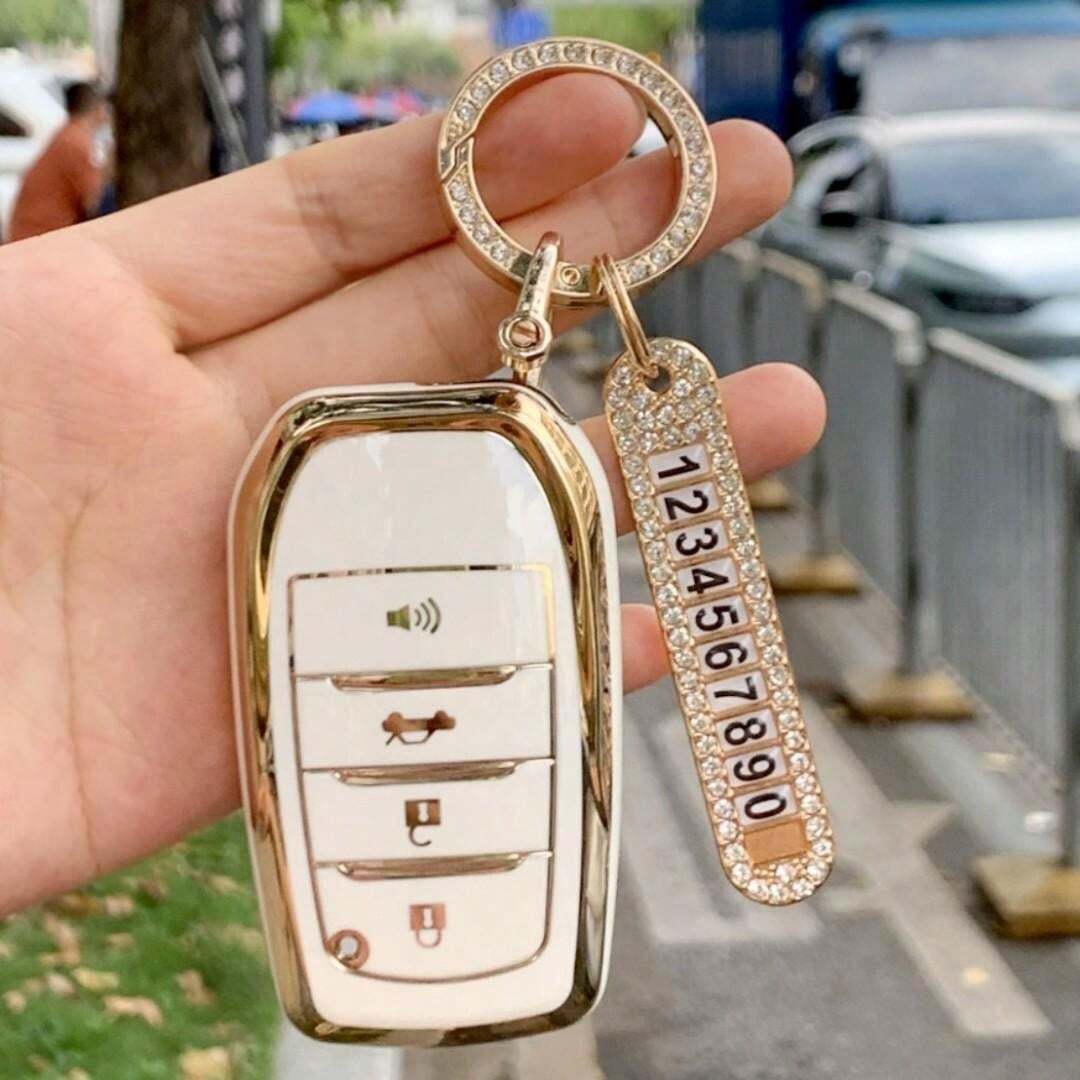 Voor Toyota Key Fob Cover Voor Toyota Key Fob Case Geschikt Voor 2019 ...