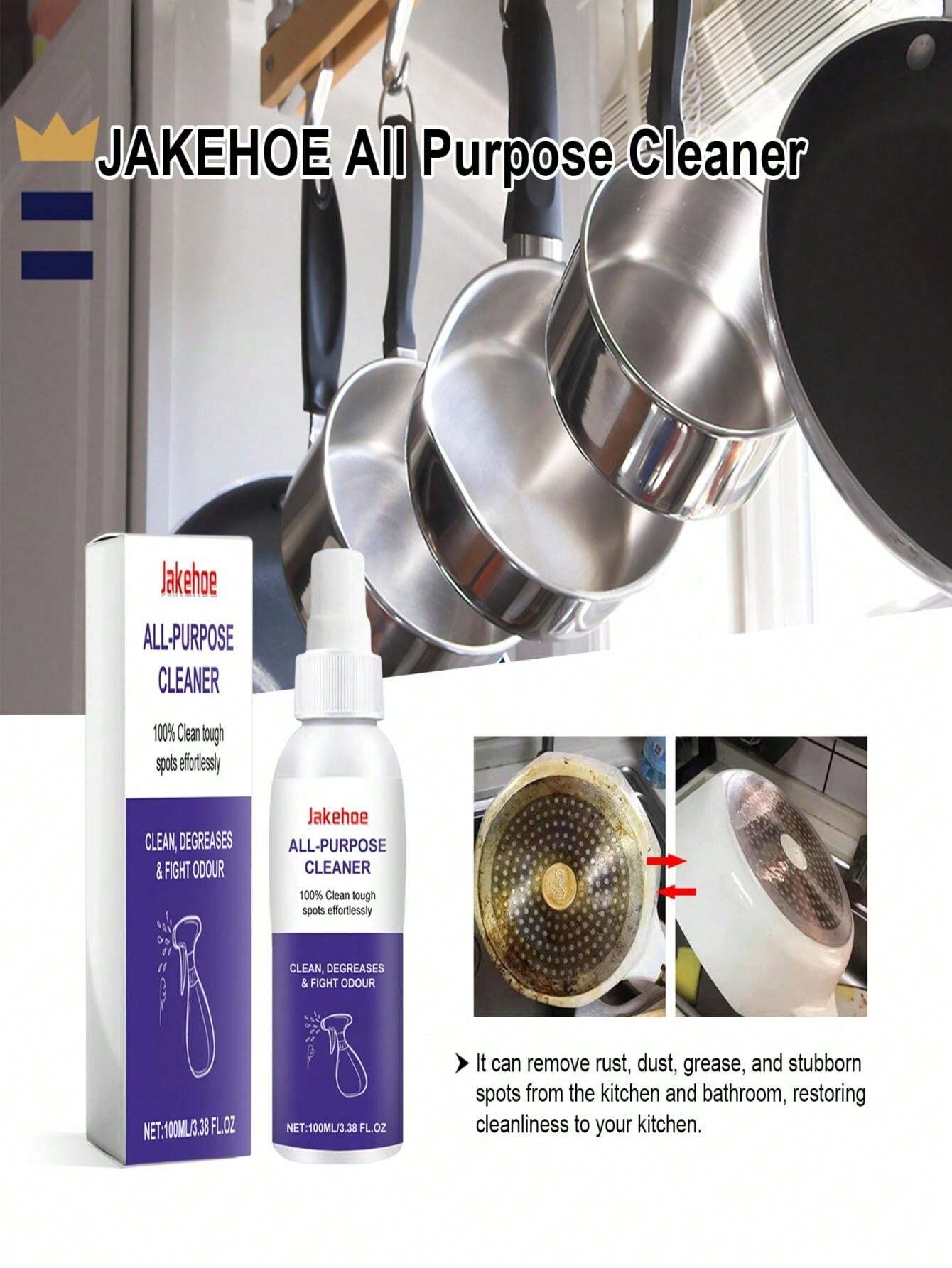 Multipurpose Stain And Rust Removal Spray For Cleaning And Rust Removal ...