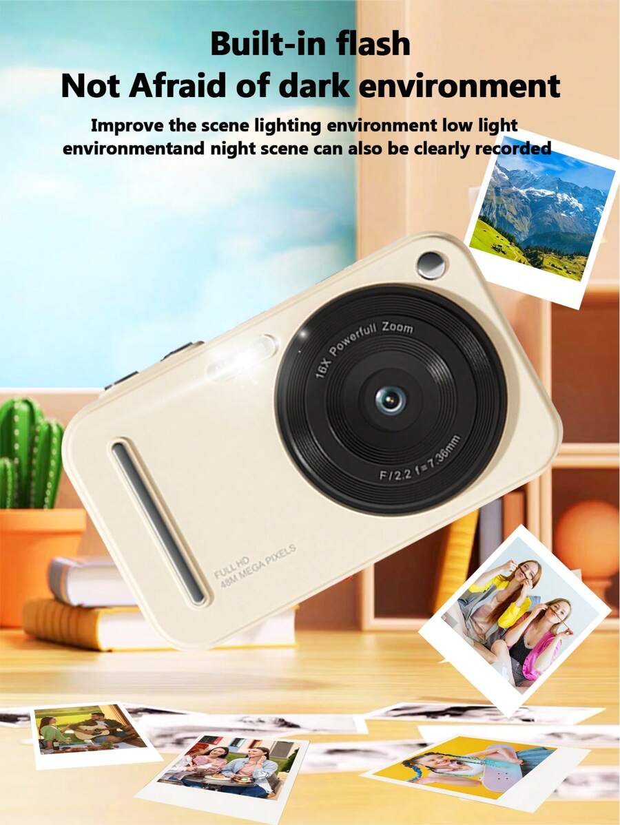 48 Megapixel Hd Resolution Can Take Photos Video Digital Camera Camera ...