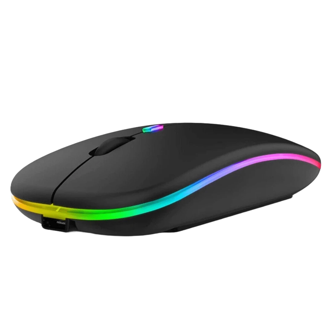 Sanoxy 2.4GHz Wireless Rechargeable RGB Cordless Mouse For PC And ...