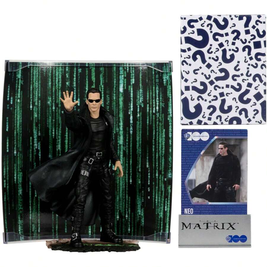 McFarlane Toys McFarlane - The Matrix - Movie Maniacs - 6" Neo Posed ...