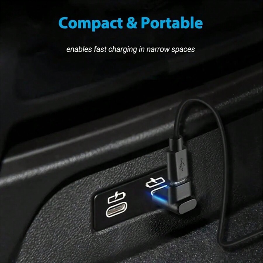 מתאם זווית Usb C [2 חבילות] 90 מעלות Usb C סוג C מתאם זכר לנקבה Usb C