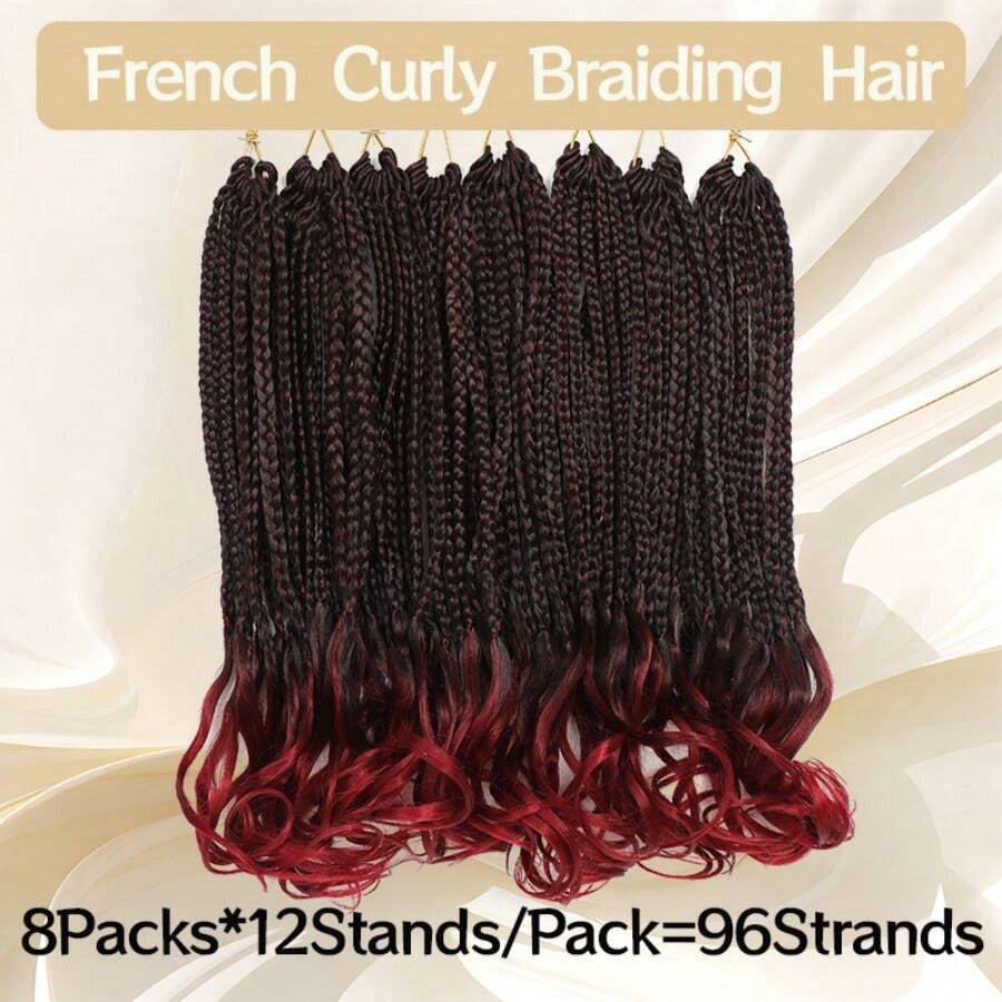 French Curly Braiding Hair Blonde 14Inch Bouncy Spanish Curly Braiding ...