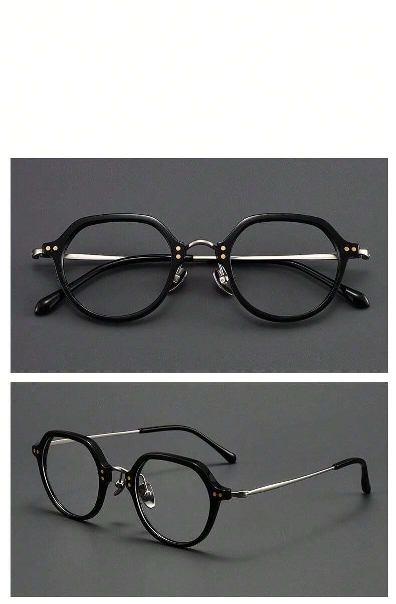 Tortoise Shell Vintage Pure Titanium Frame Eyeglasses New Model ...