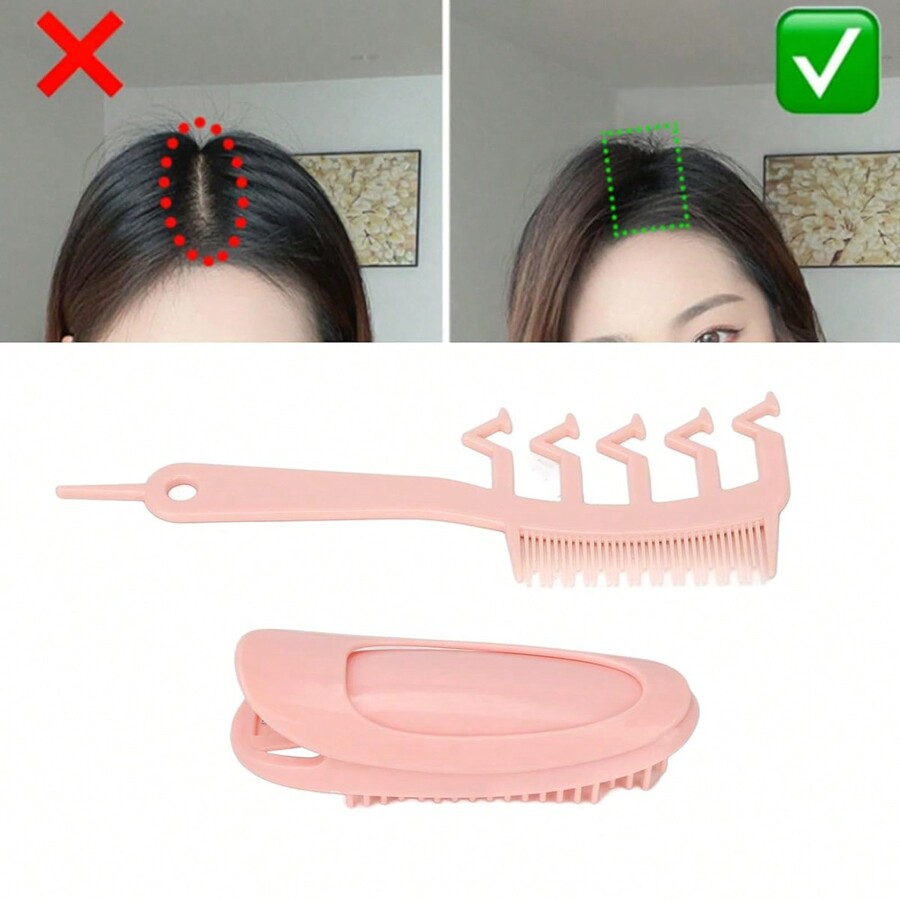 2-Piece Split Comb, Hair Root Clip, Z-Shaped Comb, Split Comb ...