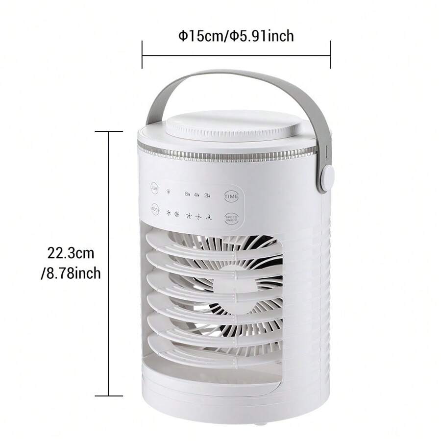 Persoonlijke luchtkoeler Draagbare airconditioner, 3-in-1 ...