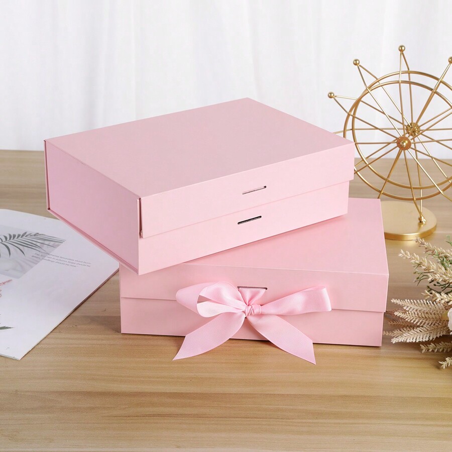 1pc, Folding Birthday Gift Box Clothes Packaging Box DlY Packaging Box ...