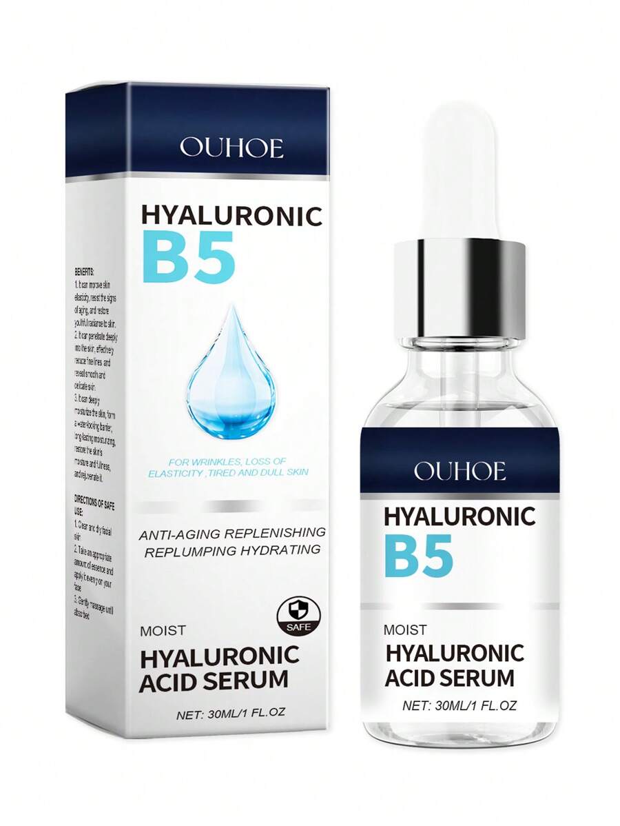 Hyaluronic Acid Vitamin B5 Soothing Repair Face Essence Moisturizing ...