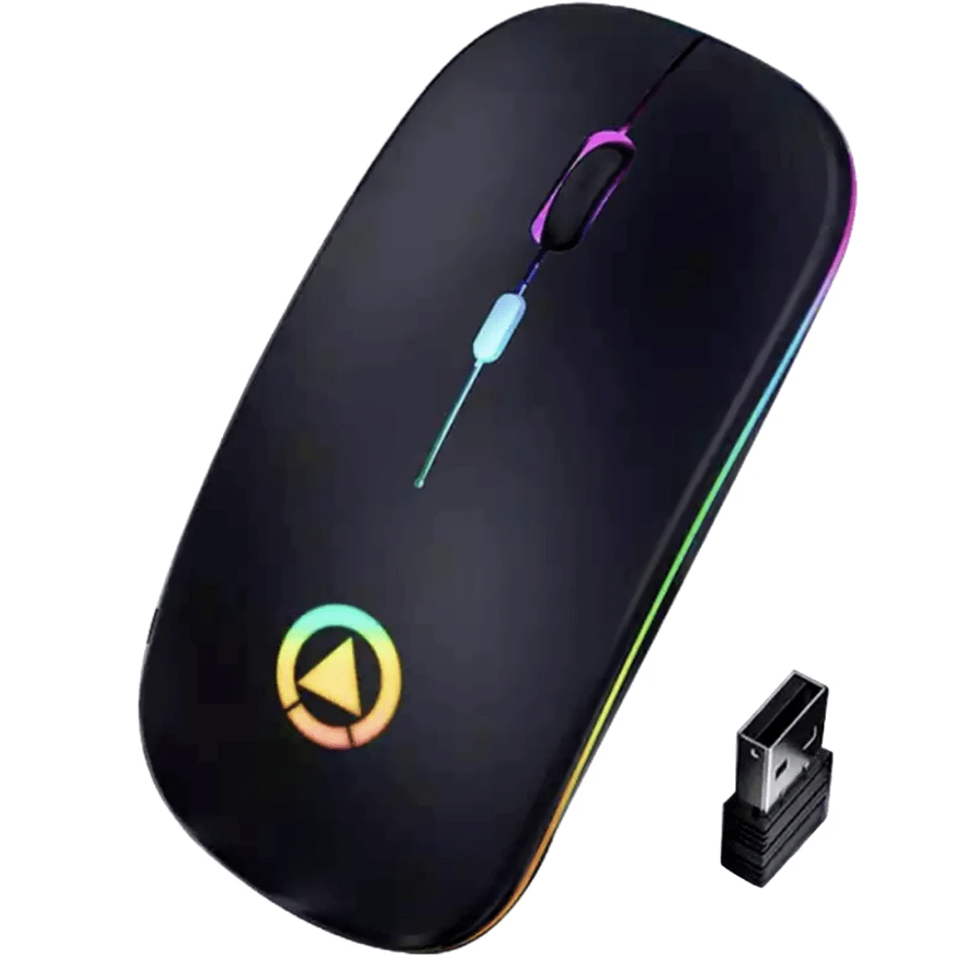 Sanoxy 2.4GHz Wireless Rechargeable RGB Cordless Mouse For PC And ...