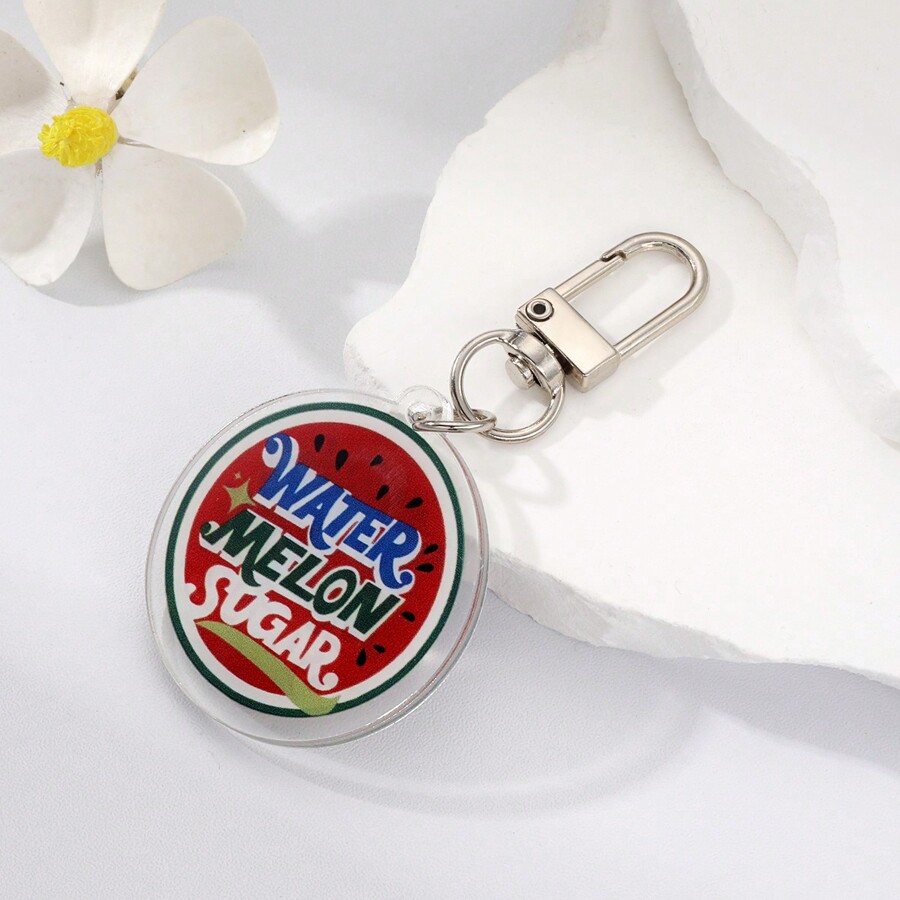 2d Shining Twinkling Watermelon Keychain Unisex Viva La Vida Acrylic ...