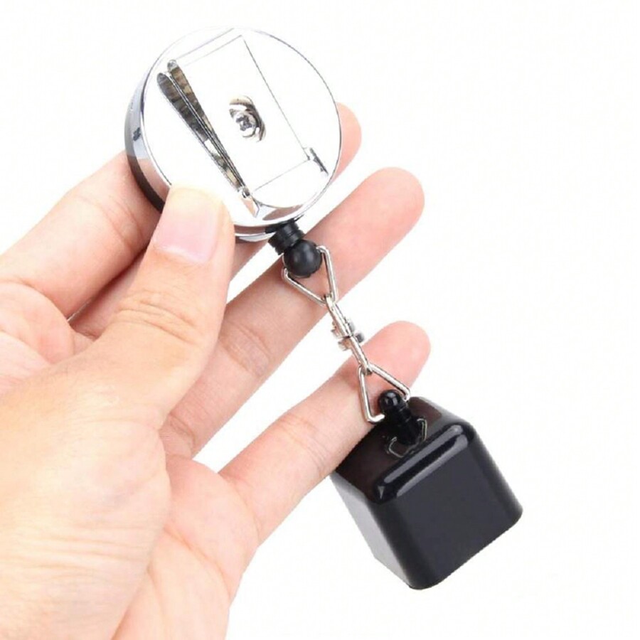 Snooker Pool Cue Chalk Holder Retractable Drawing Belt Clip Snooker ...