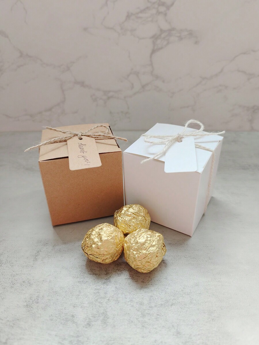 1/5/10/50pcs 7*7*7cm Square Shape Gift Boxes, Candy Boxes, Party Favor ...