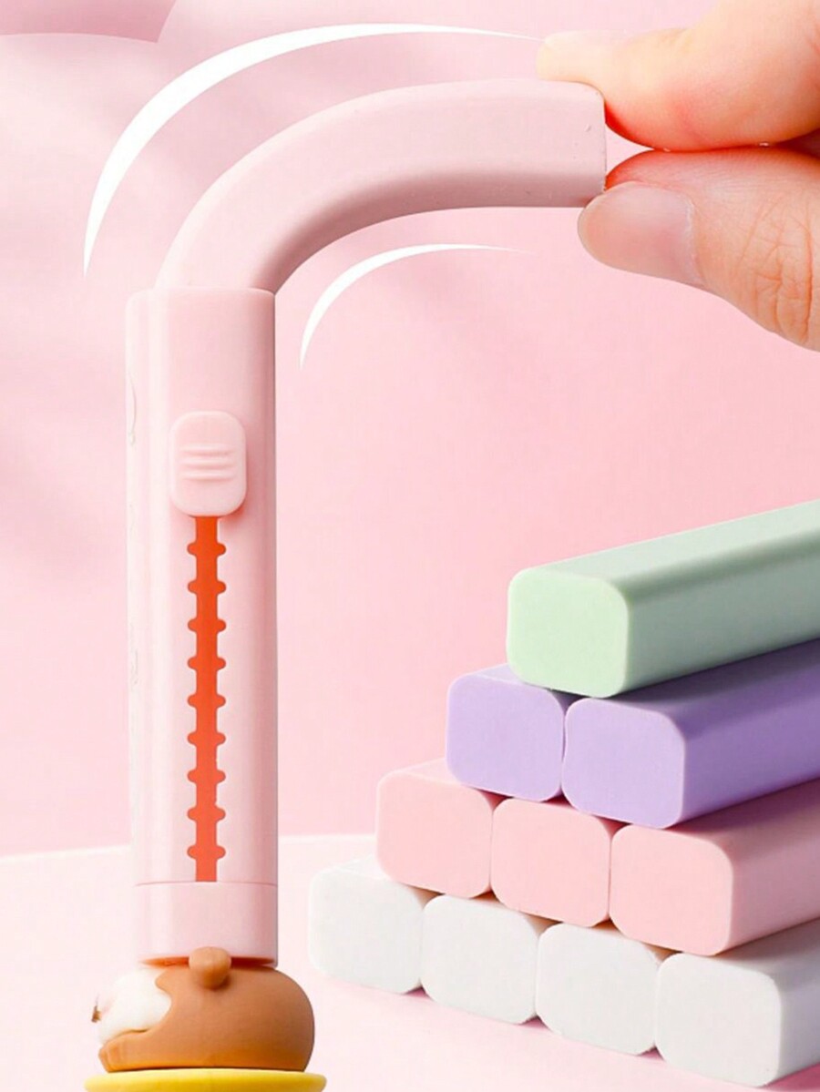 Cartoon Push And Pull Eraser Rubber | SHEIN UK