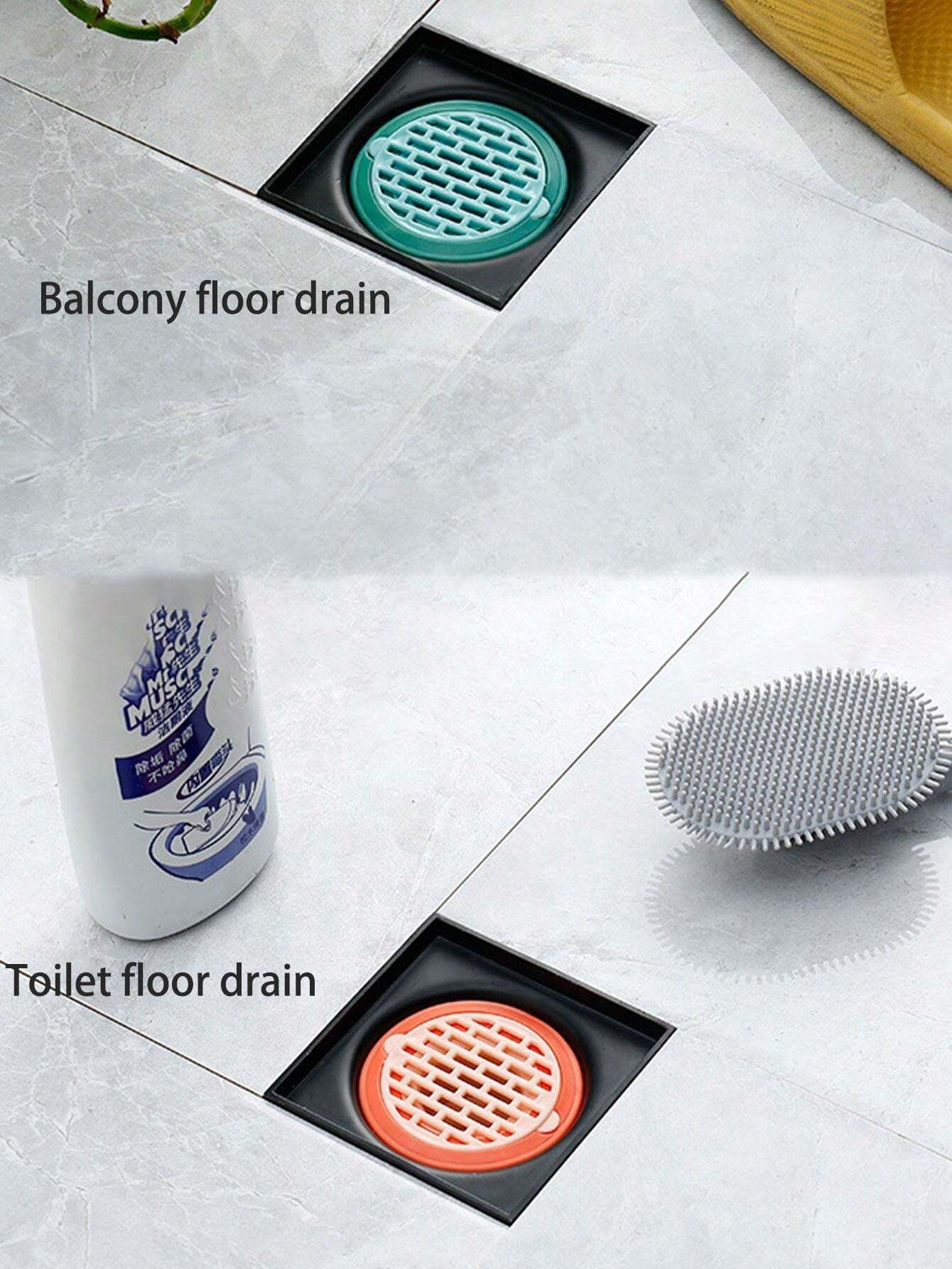 1pc Floor Drain Deodorizer, Bathroom Sink & Drain Anti-Insect Anti ...
