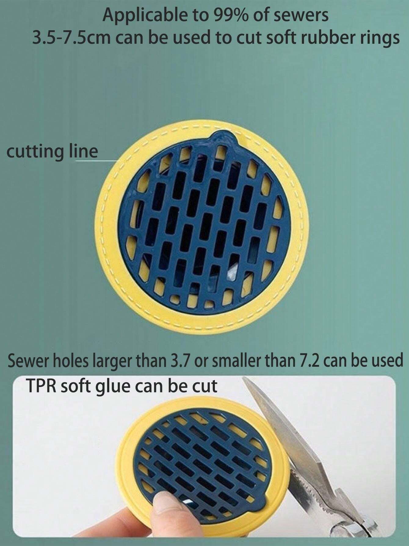 1pc Floor Drain Deodorizer, Bathroom Sink & Drain Anti-Insect Anti ...