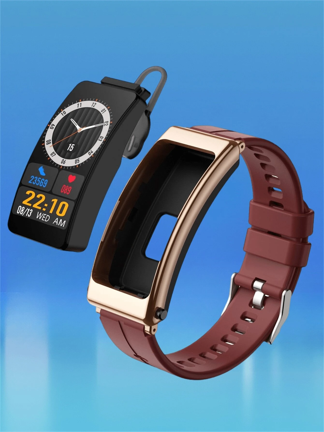 Smartwatch; Design separato degli auricolari, con funzioni per ...